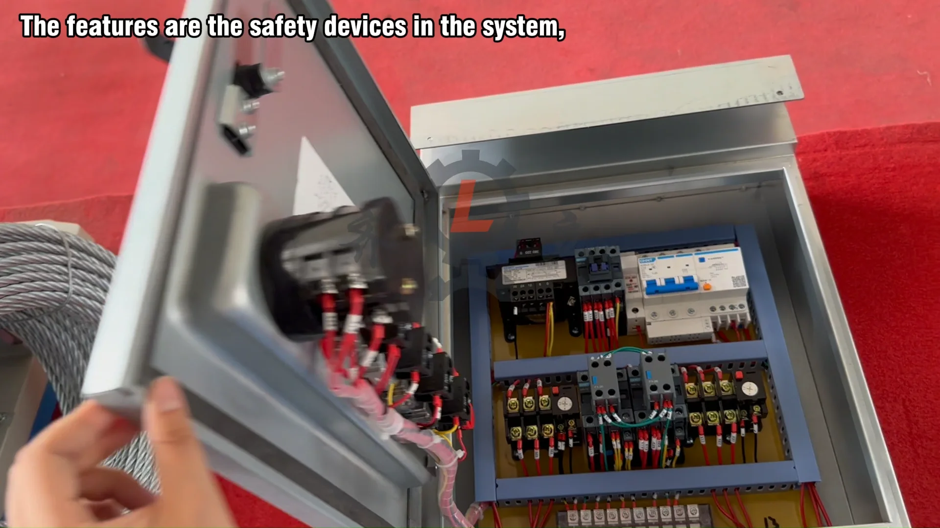 Electrical Control Box For Suspended Platform Electric Panel For ...