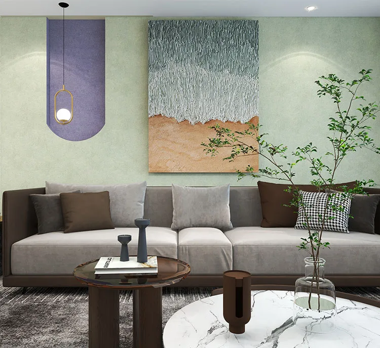 Bright Sand Coating Use High-quality Natural Mineral Sand House Paint ...