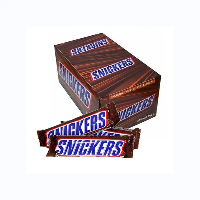 Snickers Chocolate Coated Biscuits Snack Supplier Chocolates and Sweets ...