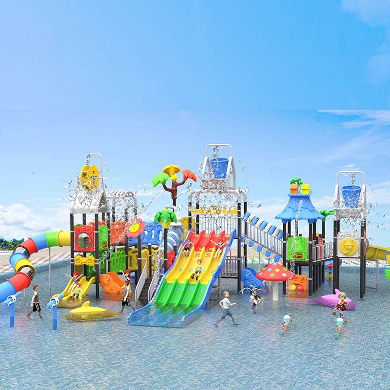 Indoor And Outdoor Aqua Play Water Park Play Structures For Hotels ...