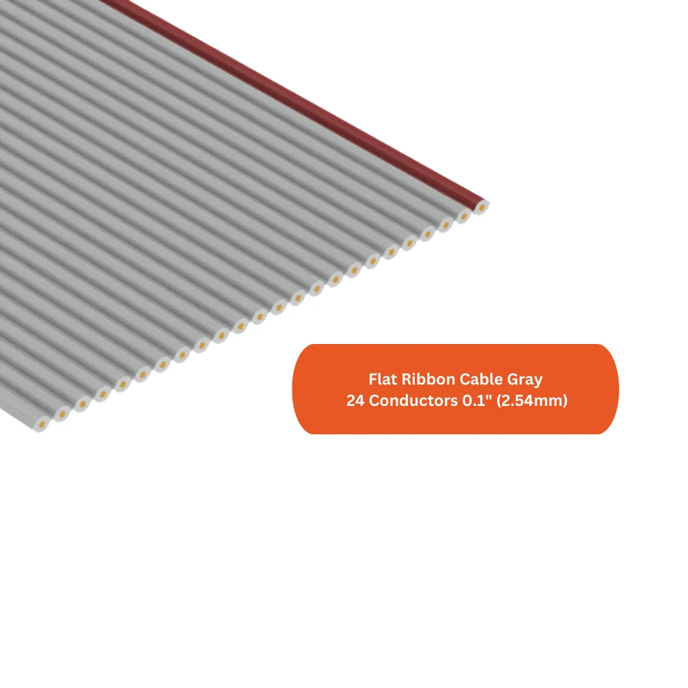 3m Flat Ribbon Cable Idc To Idc 24-way Pitch 2.54mm Length 200mm Custom Wire Harness Cable ...