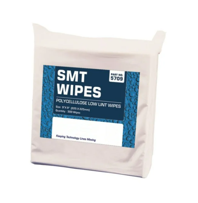 Lint Free Nonwoven Industrial Wiping Paper Smt Stencil Cleaning Wipes ...