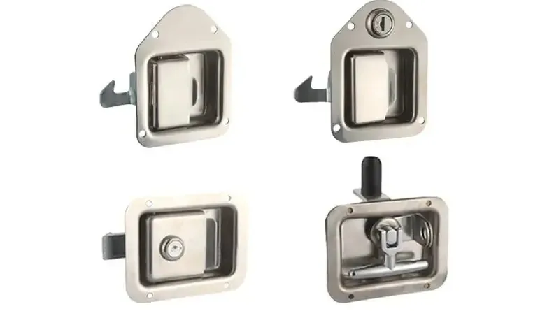 Stainless Steel Tool Box Paddle Latch Lock Handle Lock Toolbox Electric ...