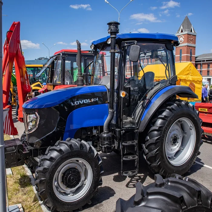 LOVOL 90HP-200HP 4x4 Second-hand Farm Tractor with Custom Implements ...