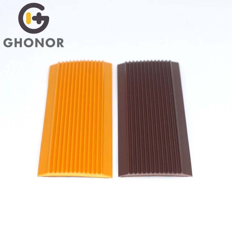 L Shape Plastic Rounded PVC Stair Edge Nosing - Antislip