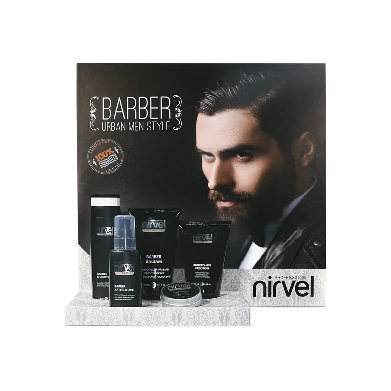 Professional Barber Kit Beard Care Shampoo Balsam Shaving Cream After ...