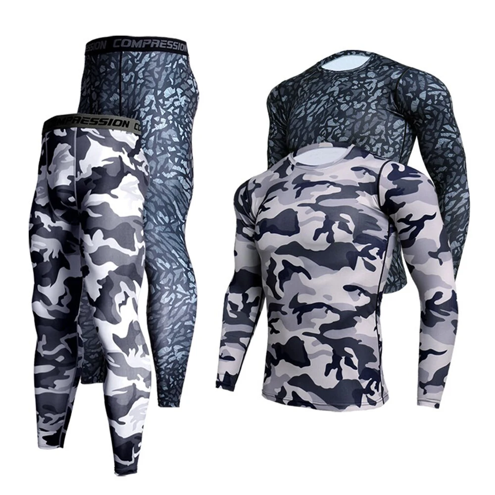 Custom Compression Workout Set for Men Bodybuilding Sportswear Suit ...