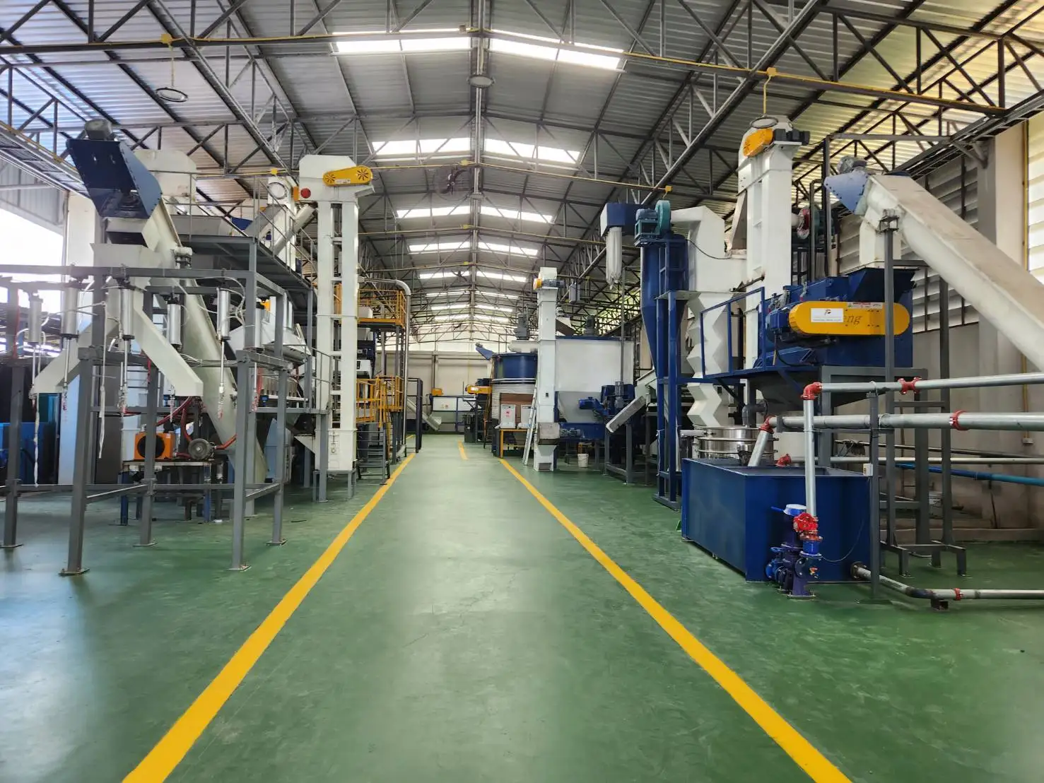 Sample 500g Pet Flake Pet Bottle Scrap Clear Color Hot Washed From ...