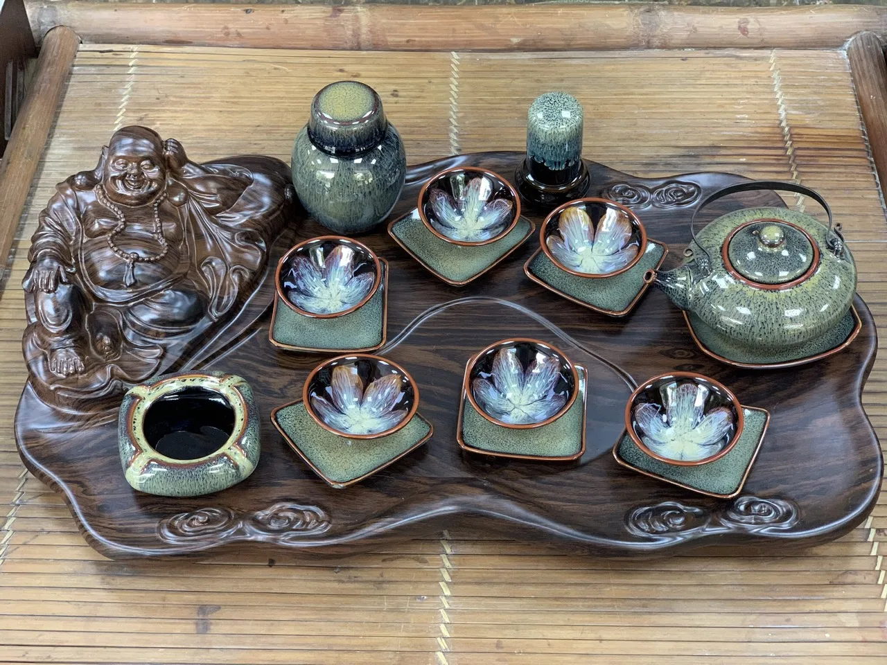 Multi Color Tea Cup Set Elegance Business Gifts Sustainable Beautifully ...