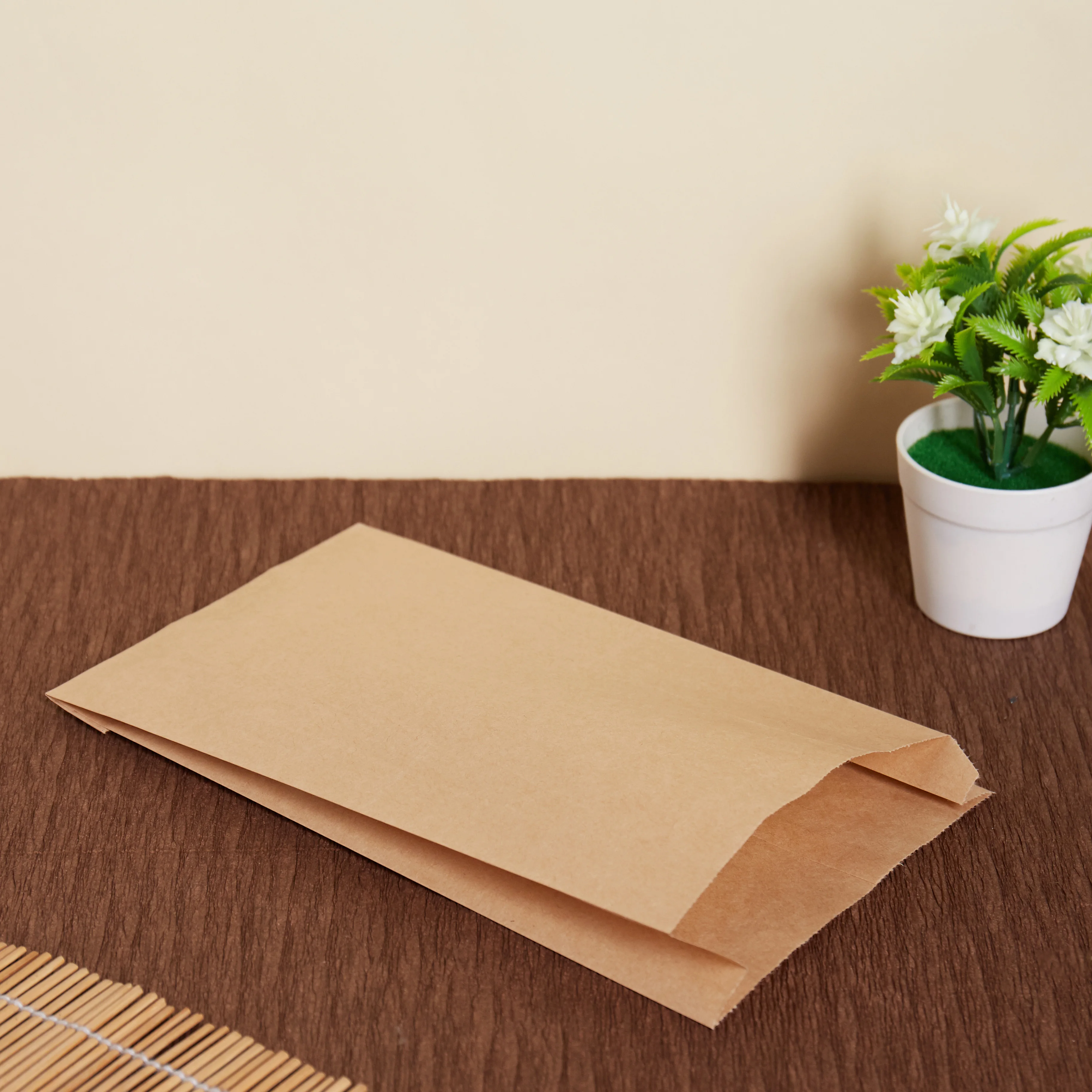Flat Paper Bag Sachet Paper Bags High Quality Strong Custom Order Oem ...