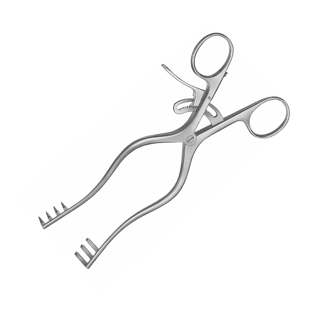 German Steel Weitlanar Retractor 4x3 Prongs Dilators Mastoid Retractors ...