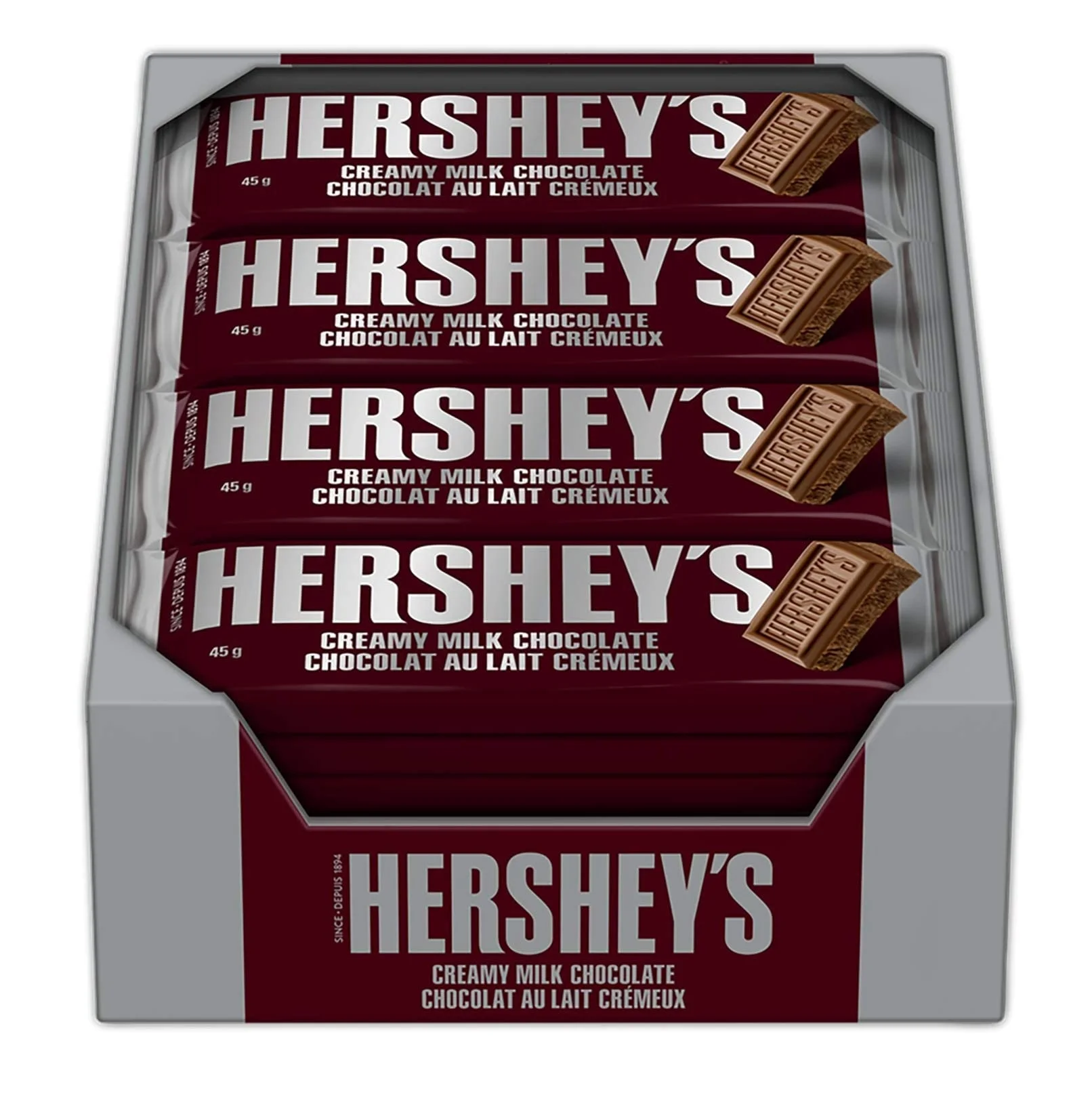 Hershey's Milk Chocolate Flavour 40g Bar Chocolate Bulk Sale - Buy ...