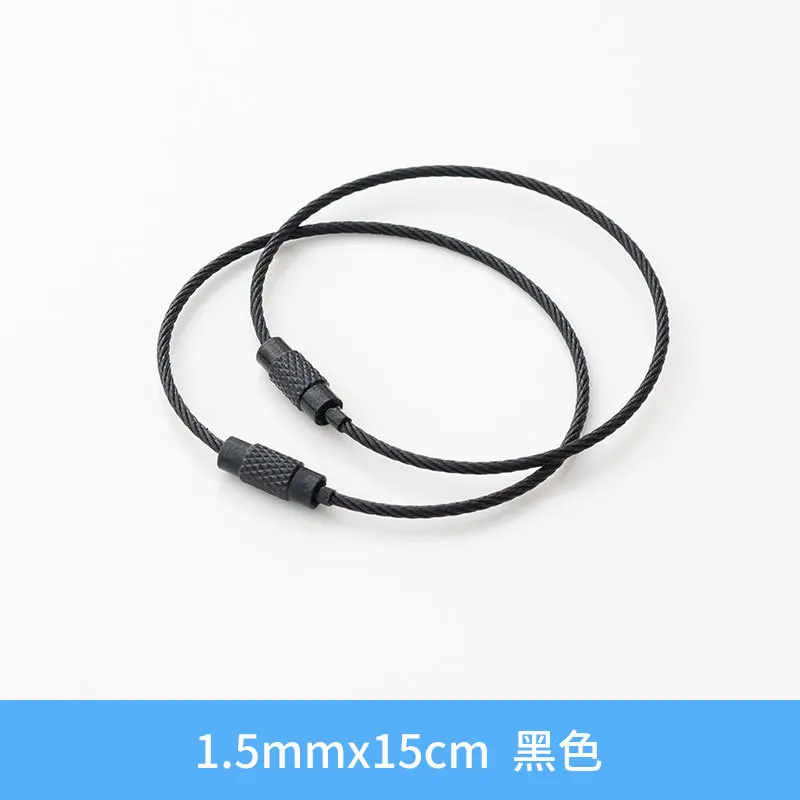 Stainless Steel Wire Holder Loops - Versatile Key Chain