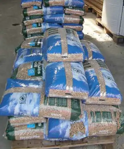 15kg Bags Packaging Birch Wood Pellets (din Plus / En Plus Wood Pellets ...
