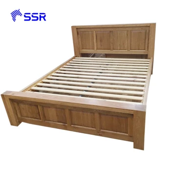 Wooden Beds Solid Wood Bed Frame Bedroom Furniture Sets Solid Wood ...