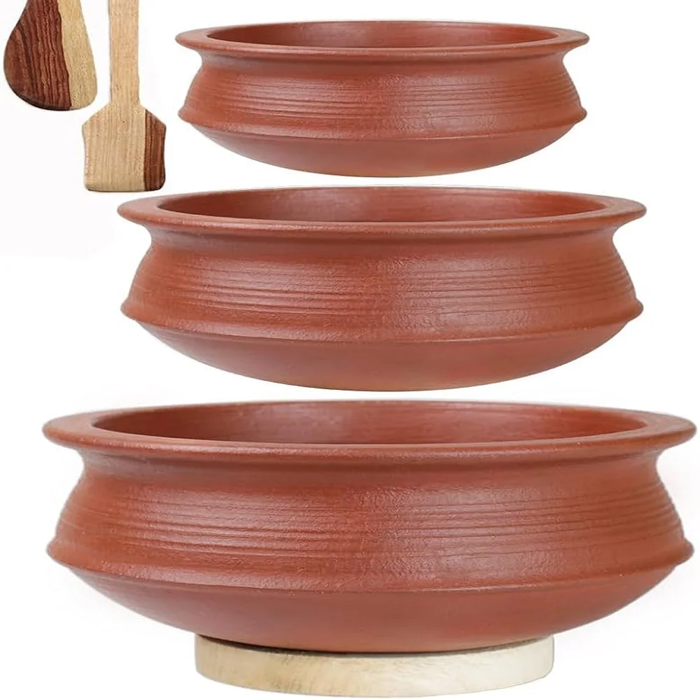Alibaba.com: Handi Clay Pot 100% Handmade, Natural Indian Desi Style ...