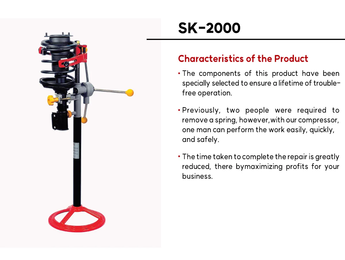 좋은 성능 한국 최고의 제품 Jacktech Sk-2000 헤비 듀티 최고의 자동차 코일 스프링 압축기 도매 가격 - Buy 맥퍼슨 스트럿 봄 압축기 자동차 리프트 가위 ...