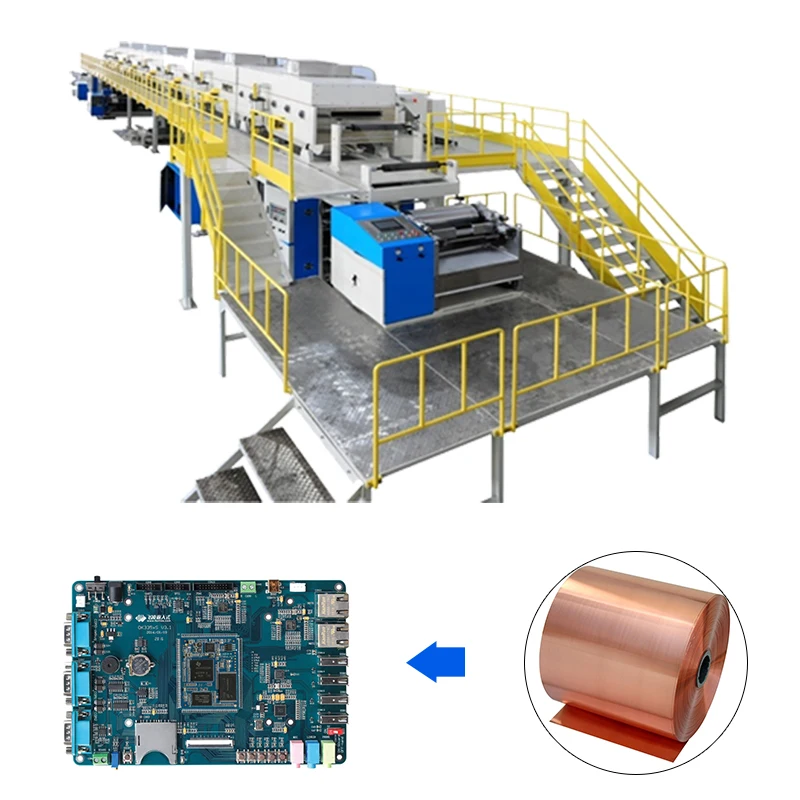 40m/min FCCL Flexible Copper Clad Laminate Slot Die Compounding Coating ...