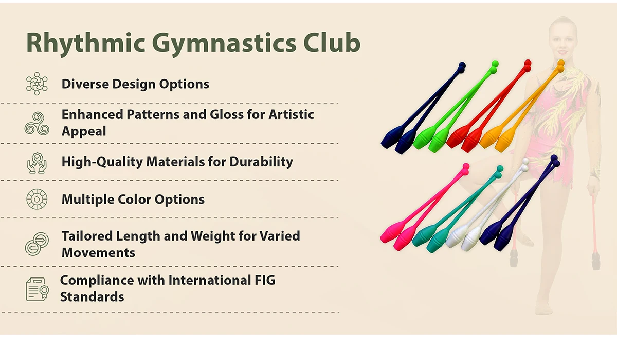 Rhythmic Gymnastics Club Equipment Made From Durable PP Material ...