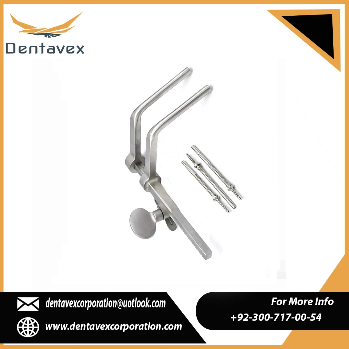 Caspar Cervical Distractor With Screws Pins Instruments Set ...