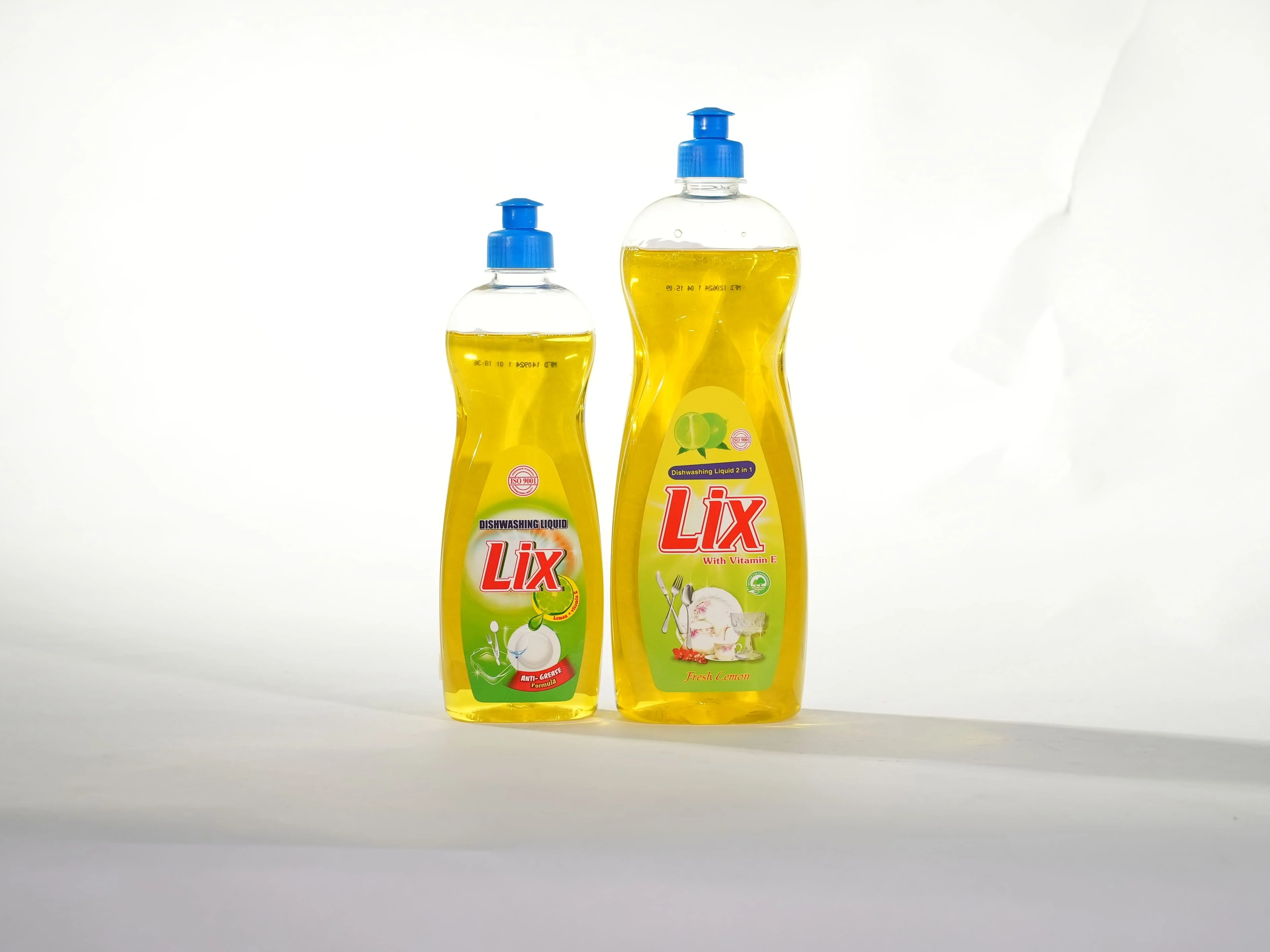 Lix Eco-Friendly Lemon Scent Dishwashing Liquid 5%-15% Active ...