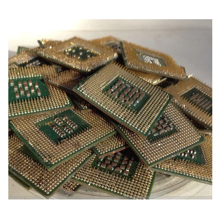 Ceramic CPU Scrap with Gold Pins/ / Processors Scrap/Intel Pentium Pro ...