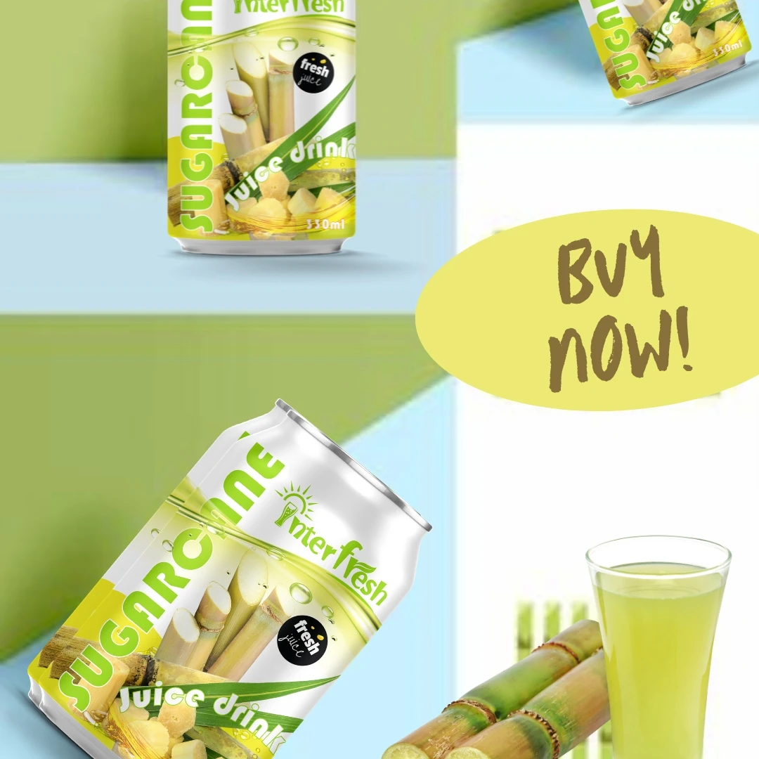 Interfresh 330ml Tropical Lychee Fruit Juice - Free Sample