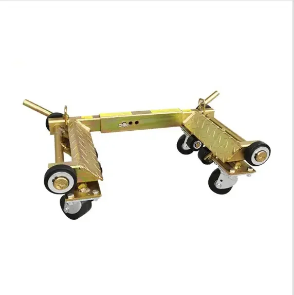 4 Vehicle Lever Positioning Wheel Dolly Tire Jack Lift