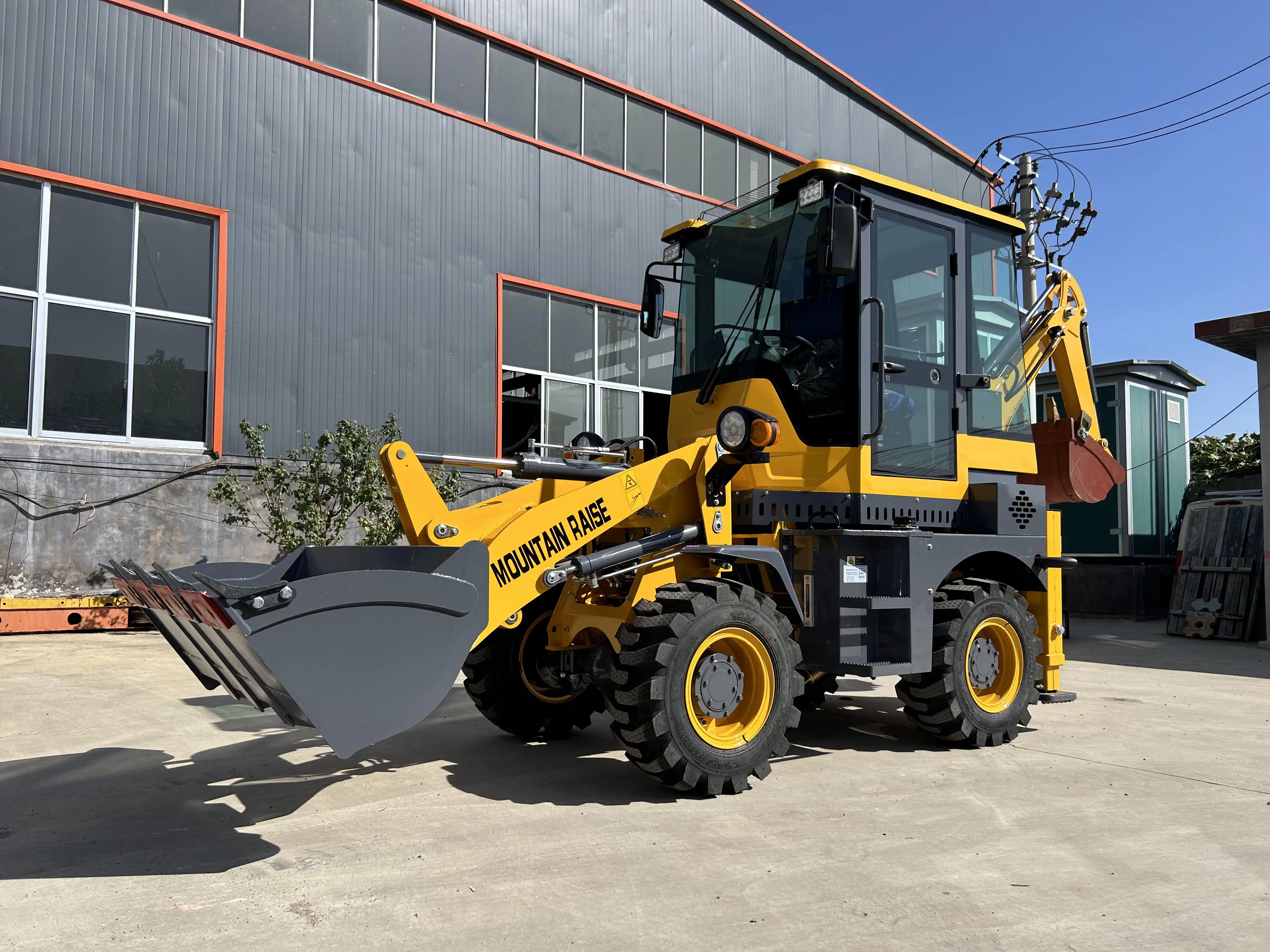 MR15-10 Diesel Mini Backhoe Loader - High Efficiency & Durability