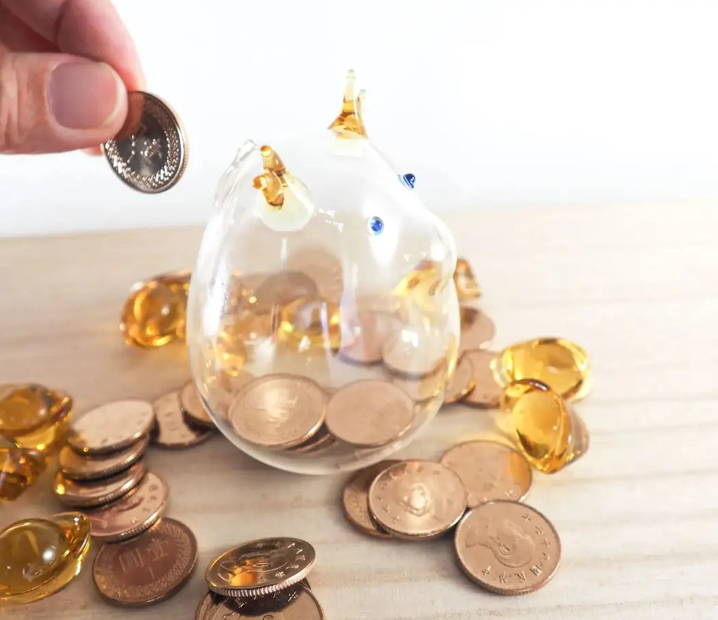 2024 New Design Glass Dragon Shape Money Saving Box Animal Coin Bank ...