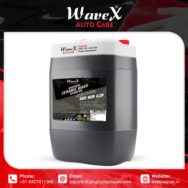 Ceramic Wash Car Shampoo 20 Ltr | Graphene + Sio2 Infused | Maintains ...