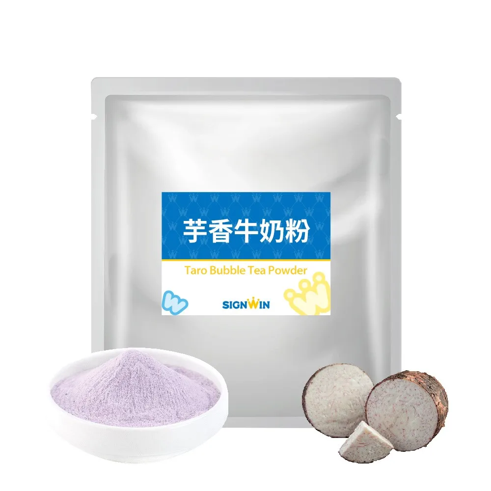 Factory Price Homemade Taro Milk Tea Powder Drink Mix Main Bubble Tea ...