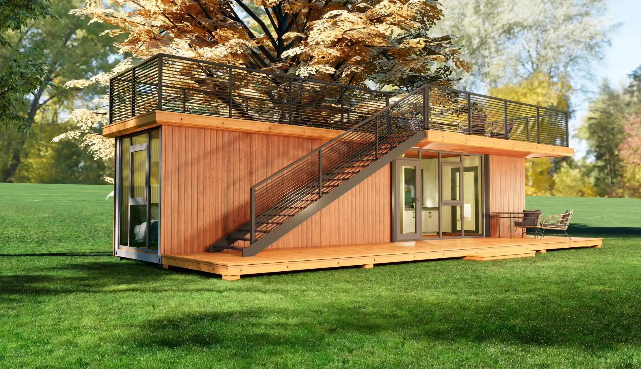 Modern Office Portable Folding Shipping Container Foldable Container ...