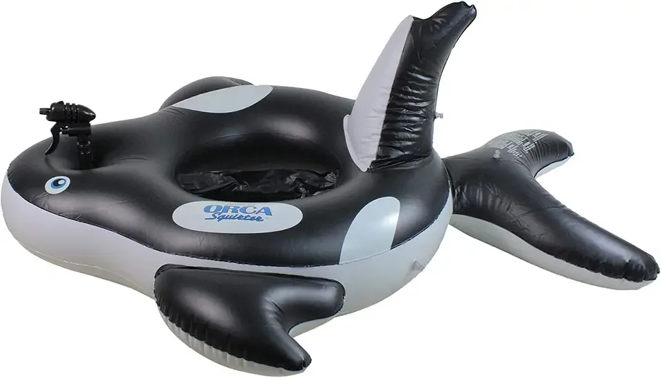 Swim Line Top Grade Orca Squirter Inflatable Pool Toy For Swimming Pool ...