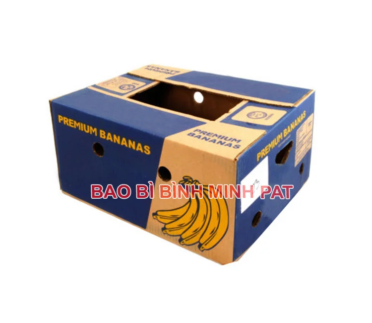Custom Printed Banana Carton Box | Recycled Materials | Customized Food ...