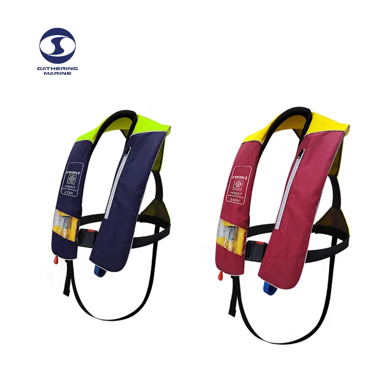 China Customized New Design 150N/275N Inflatable Life Jacket Life ...