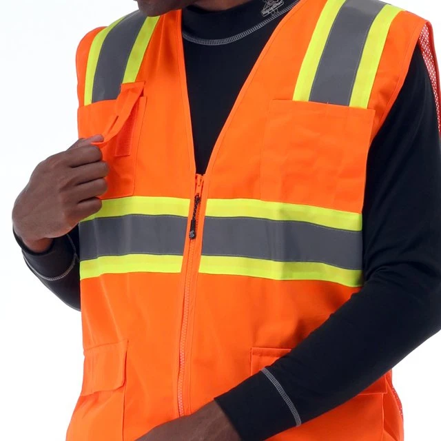 Hivis Contrast Cool Softshell Road Safety Workwear Work Reflective ...
