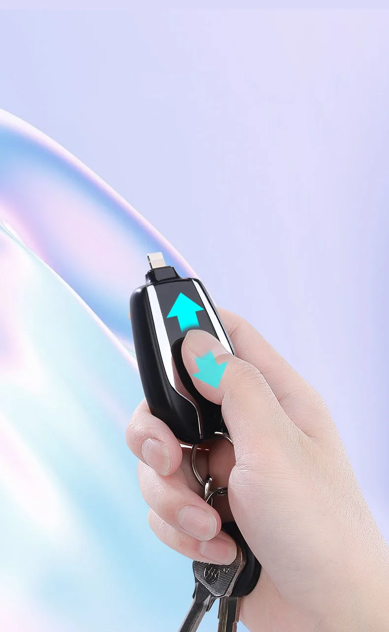 Portable Keychain Charger Type-c Ultra-compact Mini Battery Pack Fast ...