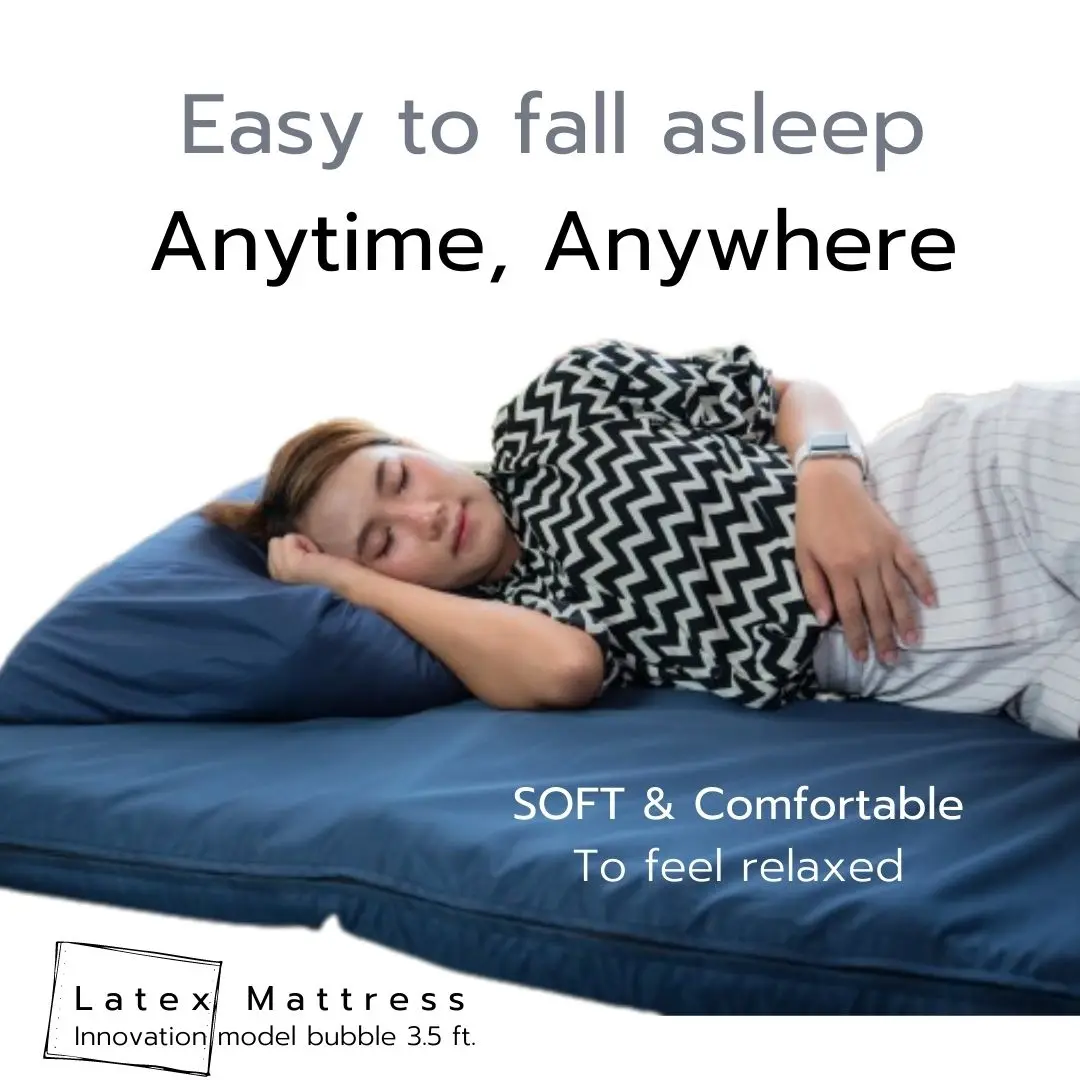 Innovation Mattress From Natural Bubble Latex 6 Ft Helps To Fall Water ...