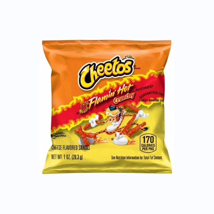Cheetos Chips - Spicy Onion Flavored Snacks from Canada