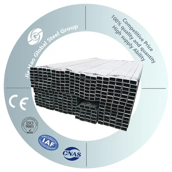Astm A106 Sch40 Galvanized Carbon Steel Rectangular Circle Steel Pipe ...