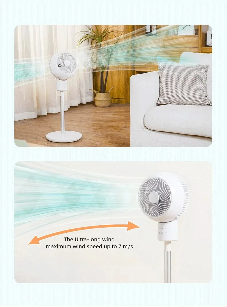 Manufacturer Electric DC Desk Fan Portable Multi-angle Oscillating ...