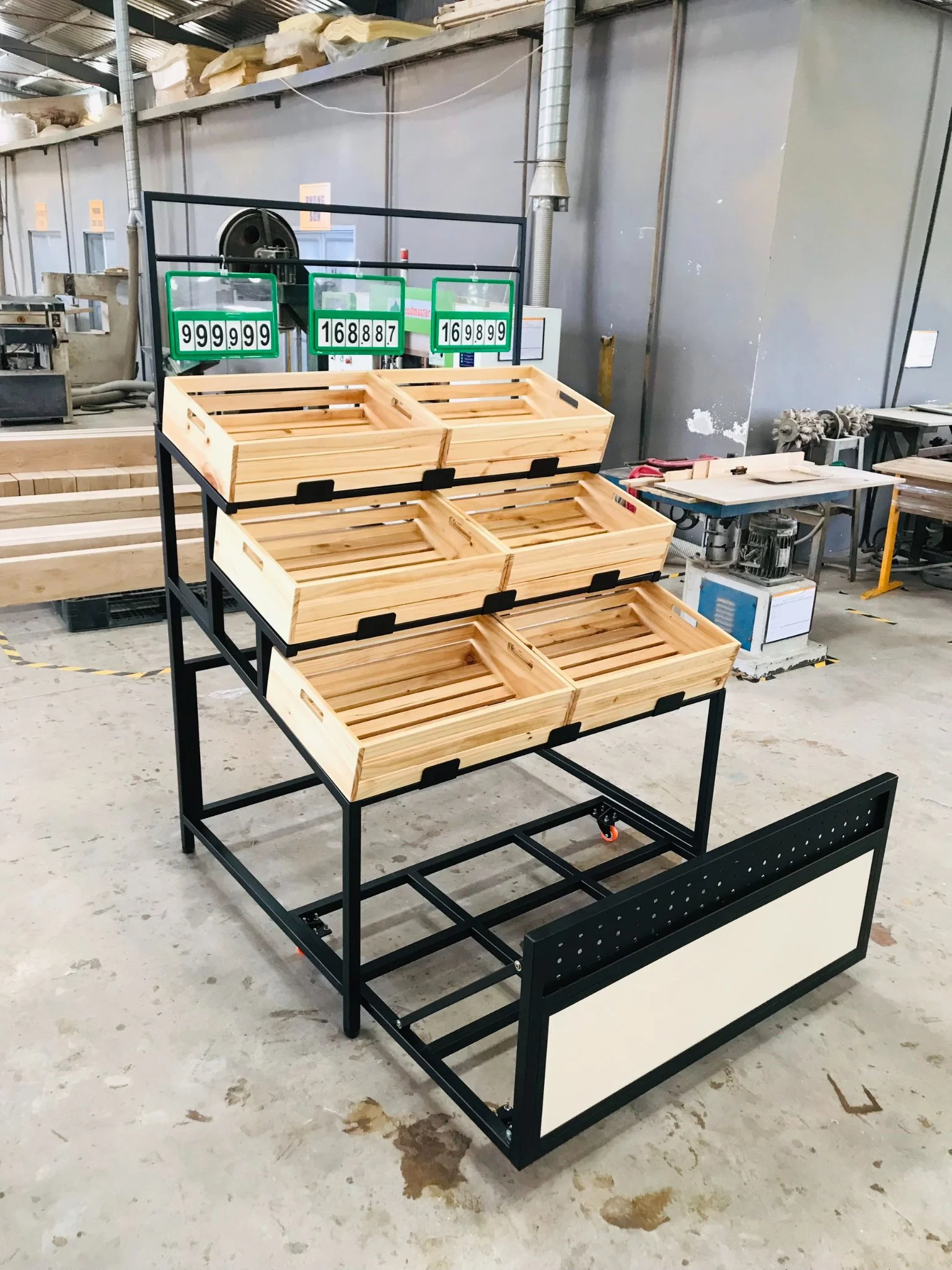 ADong Customized Supermarket Vegetable Rack Fruit Display Stand Shelf ...