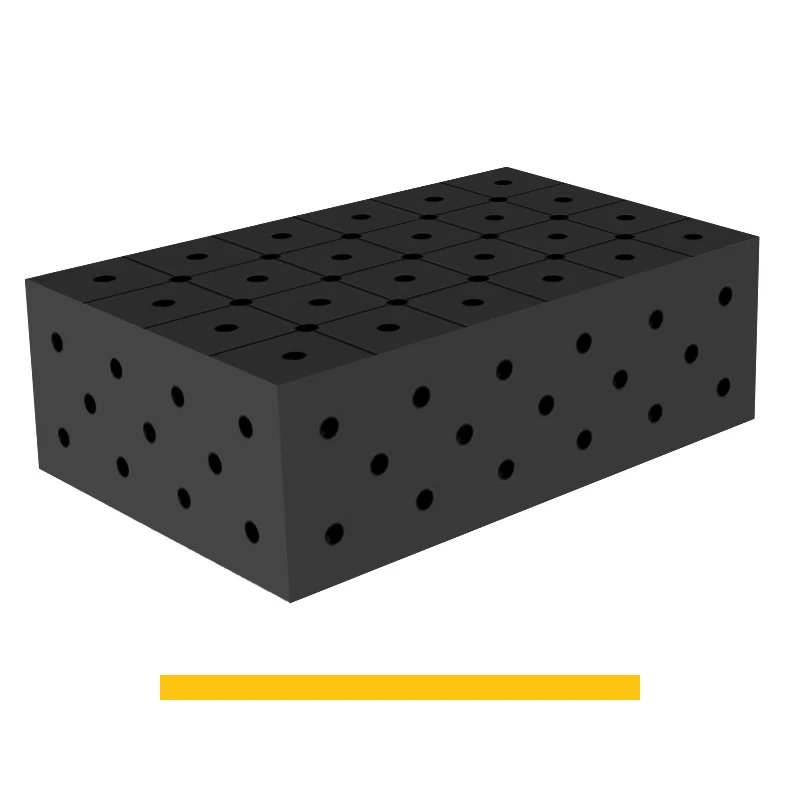 Connecting block 600x400x200mm SteelPlus GPPH, thickness 12mm, holes ...