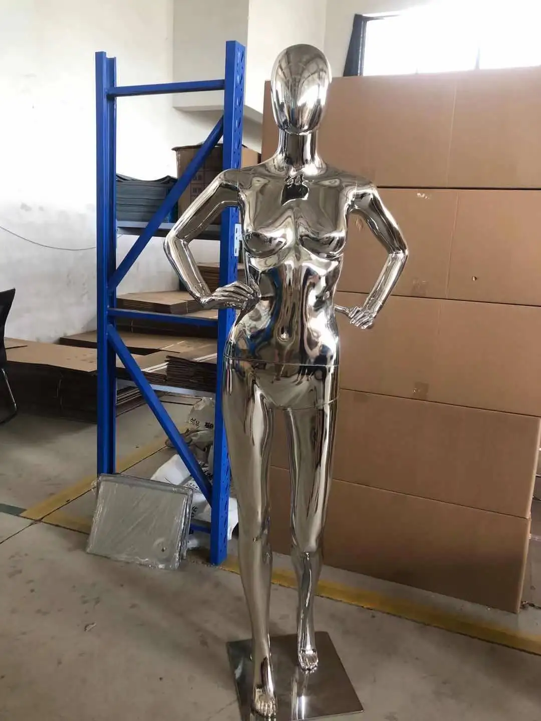 Beautiful Full Body Chrome Mannequins - Ecoo Quality
