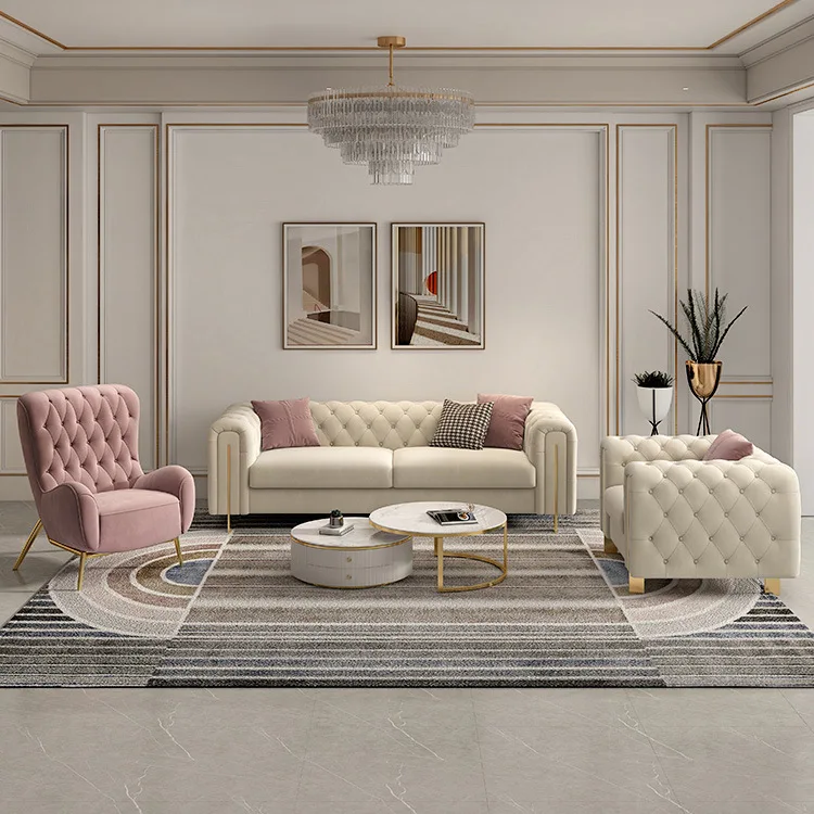 Modern Design Formal Latest Design Hall Sofa Set Hot High End ...