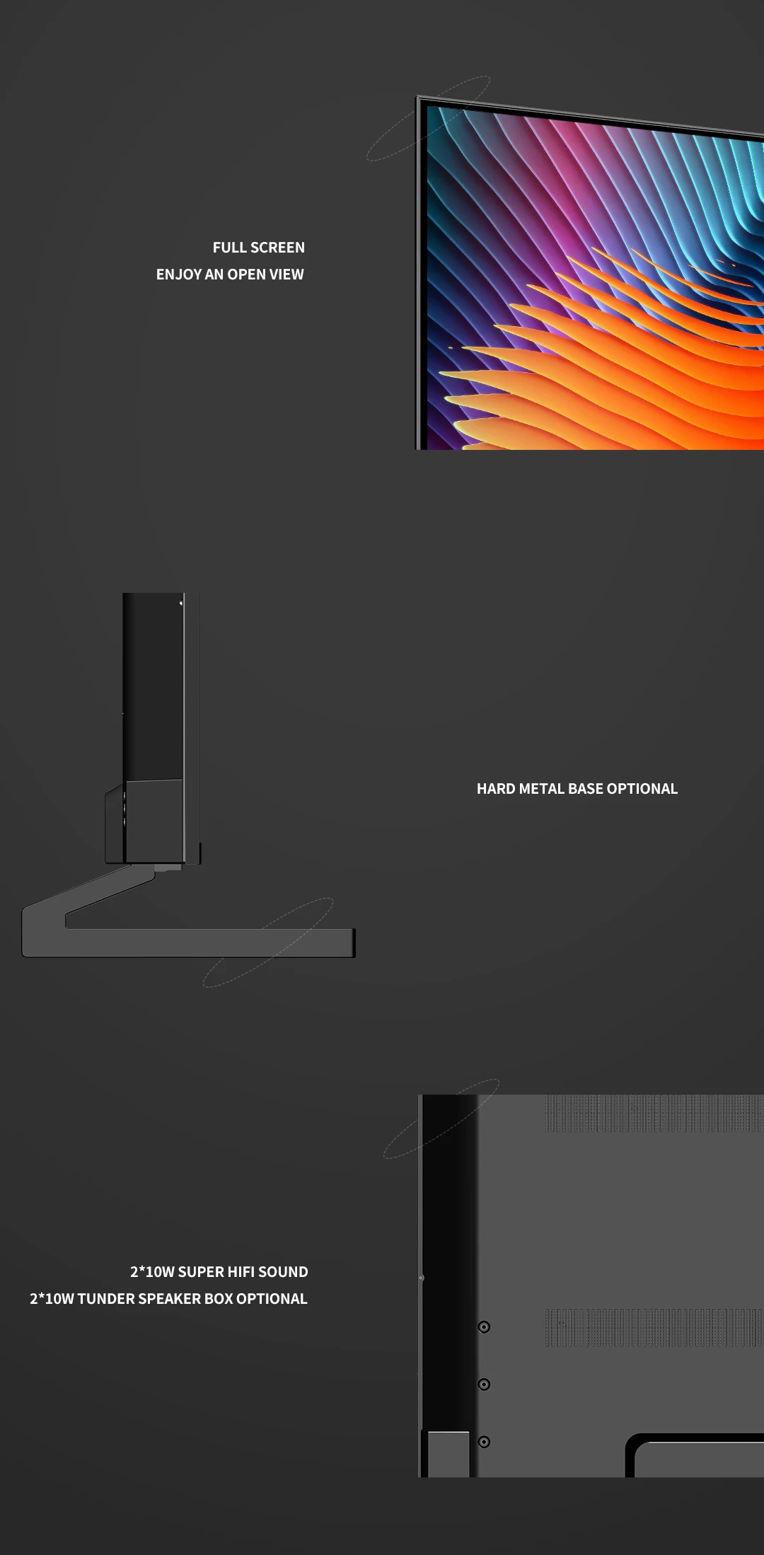 Oem Tv Manufacturer Webos Tv 4k Super Thin Frame 4k Mini Led Asano 32 ...