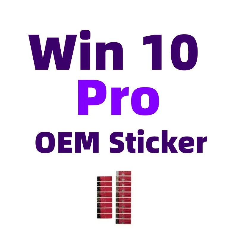 Genuine Win 10 Pro Oem Sticker Win 10 Pro Key Coa Label 12 Month ...