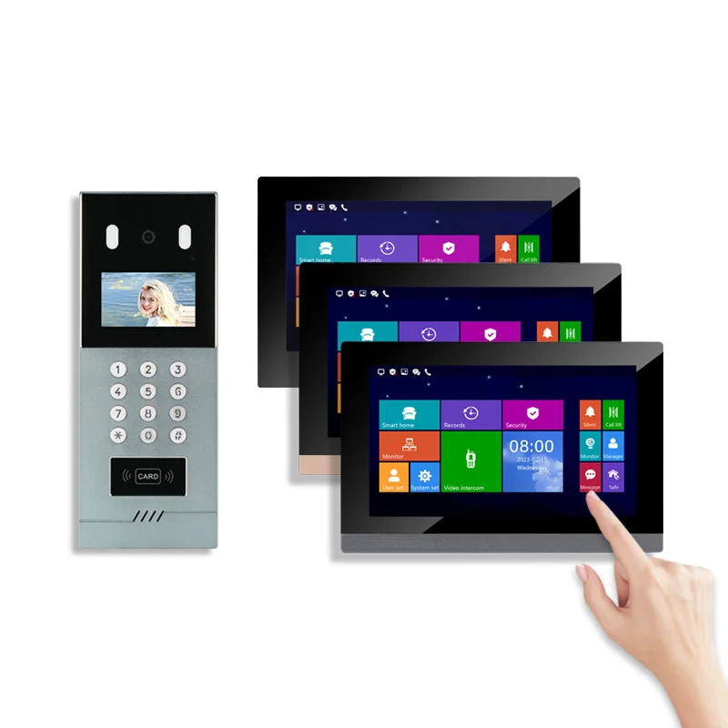 High Quality Hd Ip Intercom System For Apartments Video Door Phone ...