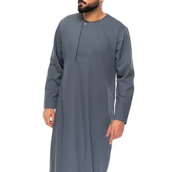 Muslim Dress Best Selling New Design Men Thobe In Different Color ...
